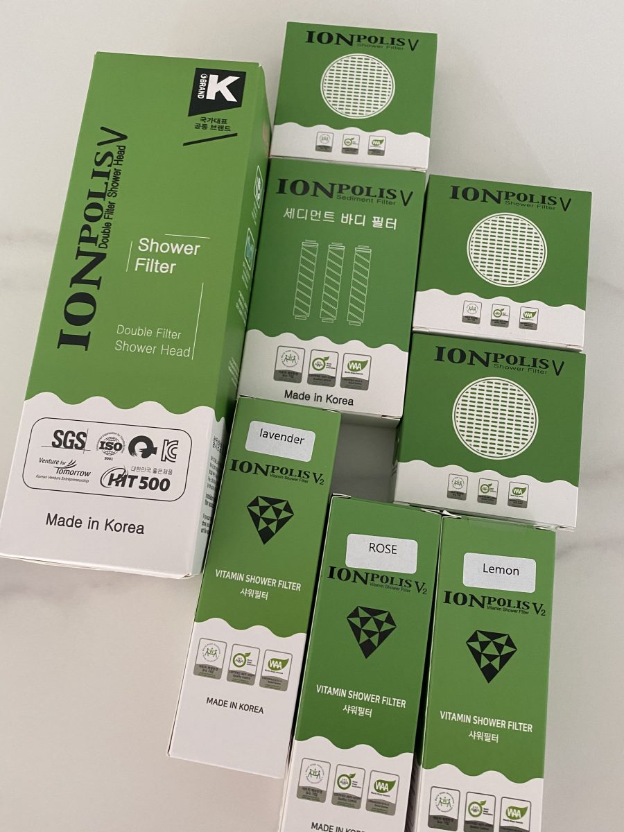 IONPOLIS Korea 7 Stages Filtration Shower Head